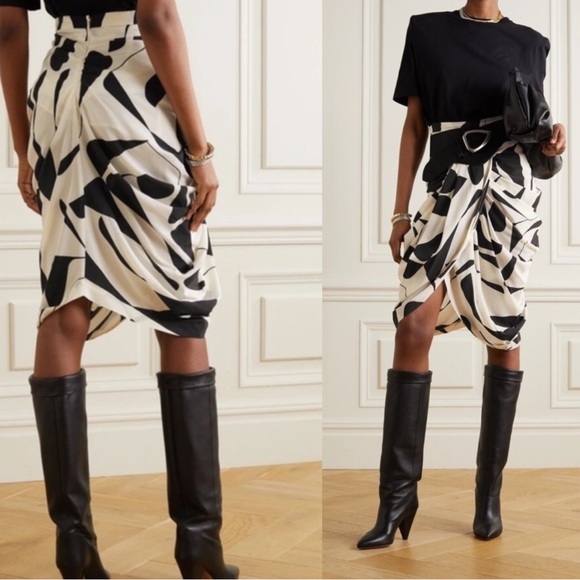 Isabel Marant | Skirts | Isabel Marant Betina Abstract Print Skirt ...